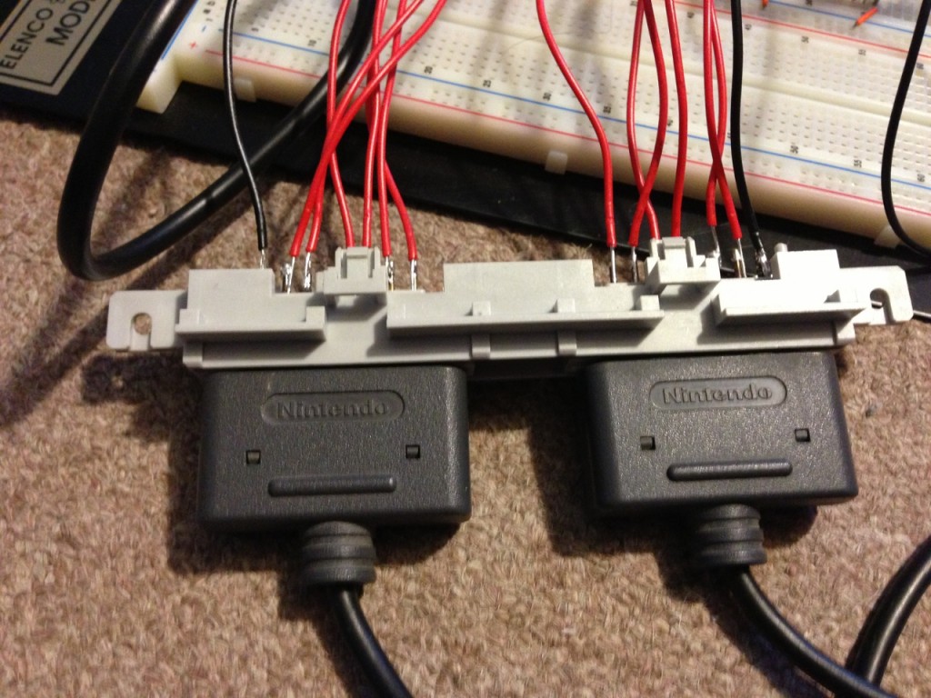 Downtown Doug Brown » Homebrew SNES 4 player multitap adapter