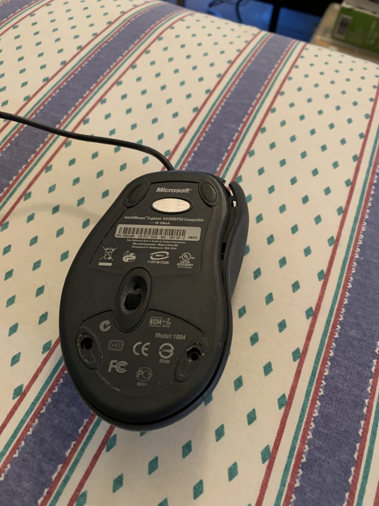Downtown Doug Brown » Repairing a Microsoft IntelliMouse Explorer 4.0