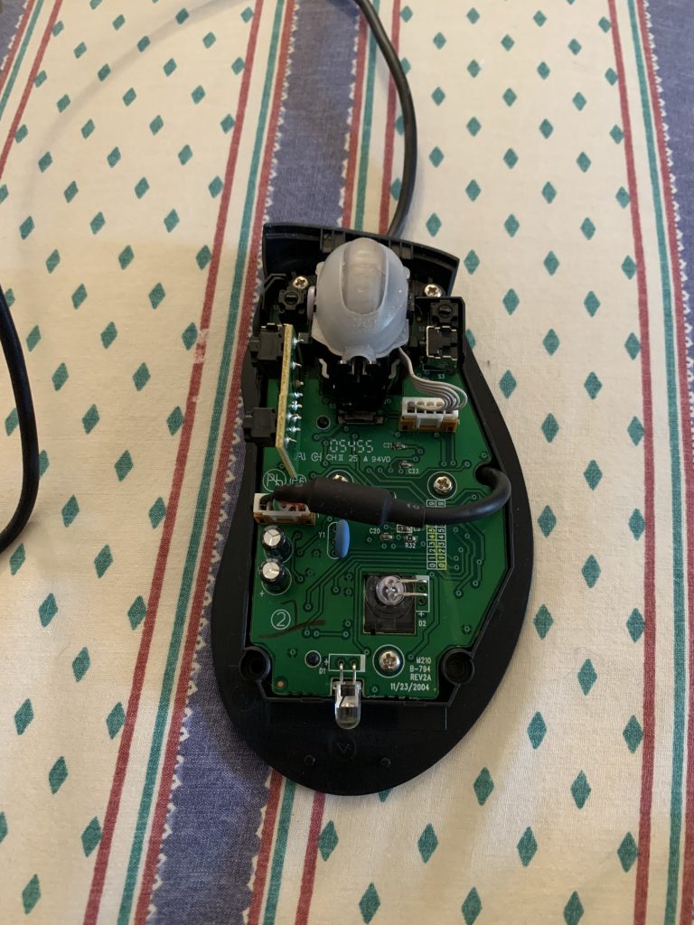 Downtown Doug Brown » Repairing a Microsoft IntelliMouse Explorer 4.0